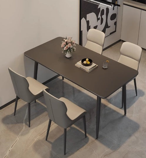 [S36] Modern Minimalist Dining Table and Chairs – Nest Craft